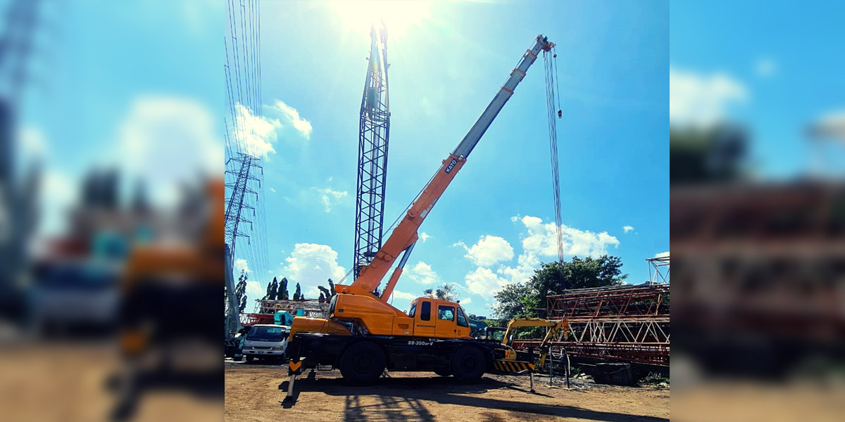 Rough Terrain Crane - PT Total Crane Indonesia