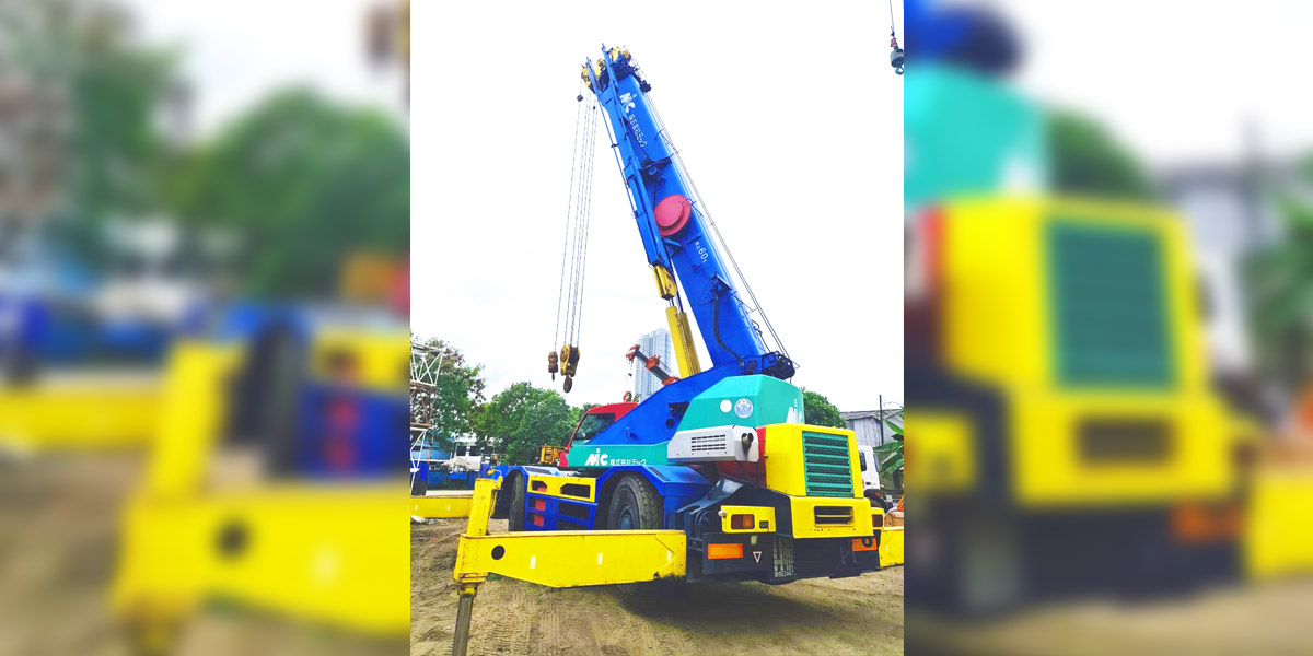 Rough Terrain Crane - PT Total Crane Indonesia